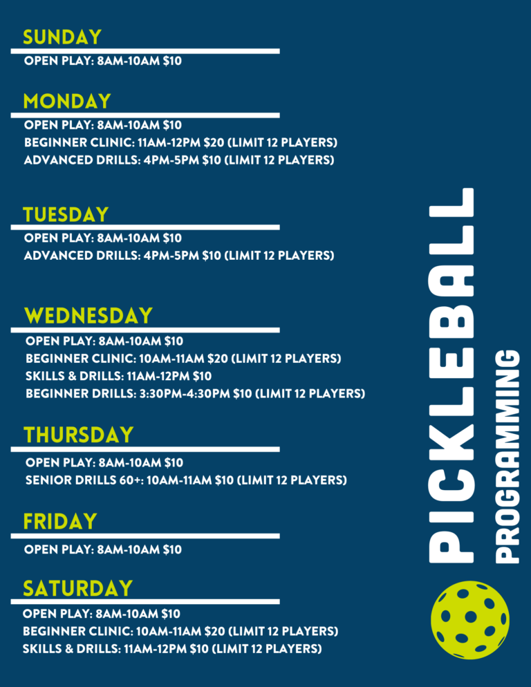 Pickleball, Yard Games, Live Music + More