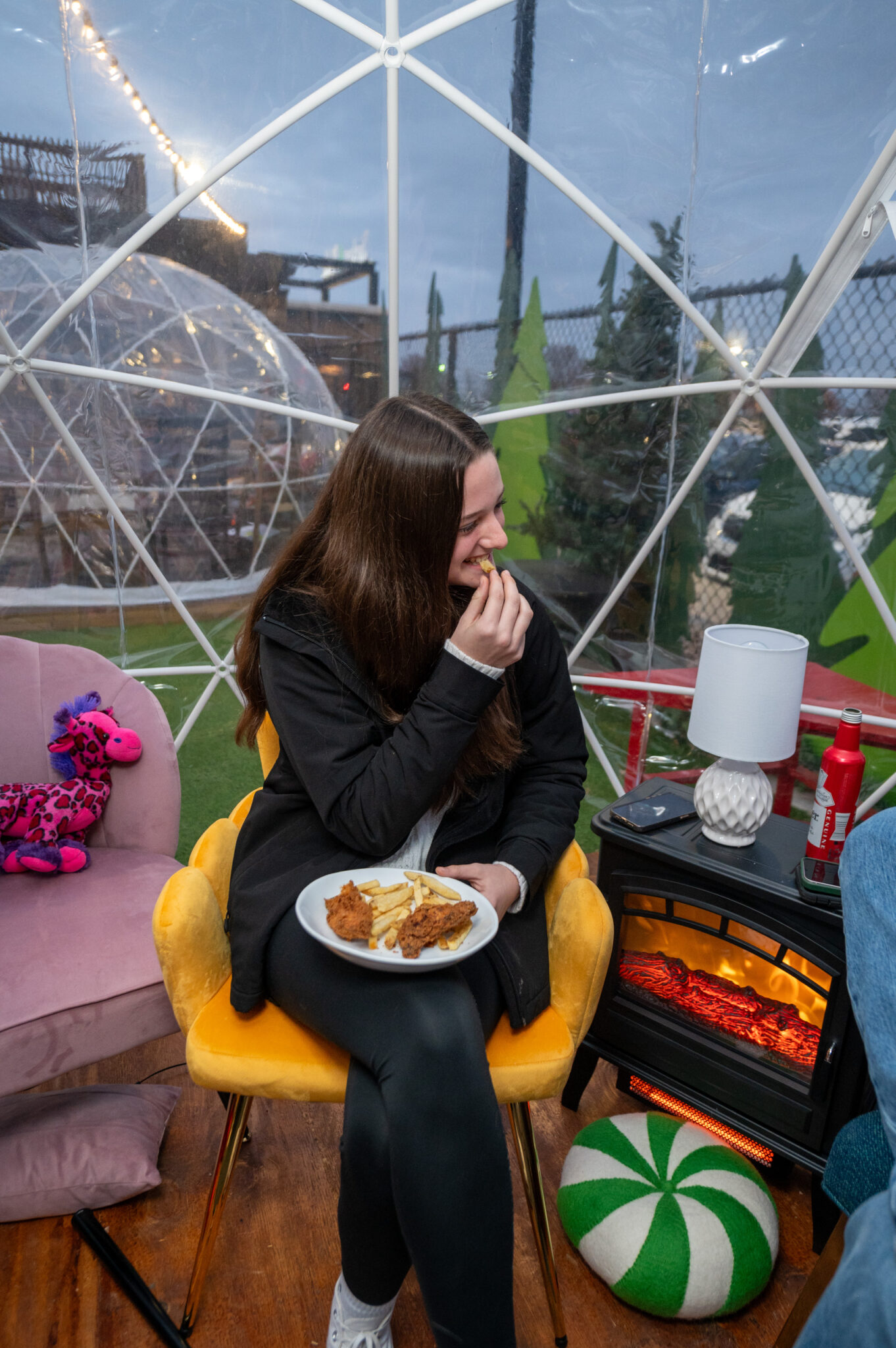 Igloos at Chicken N Pickle