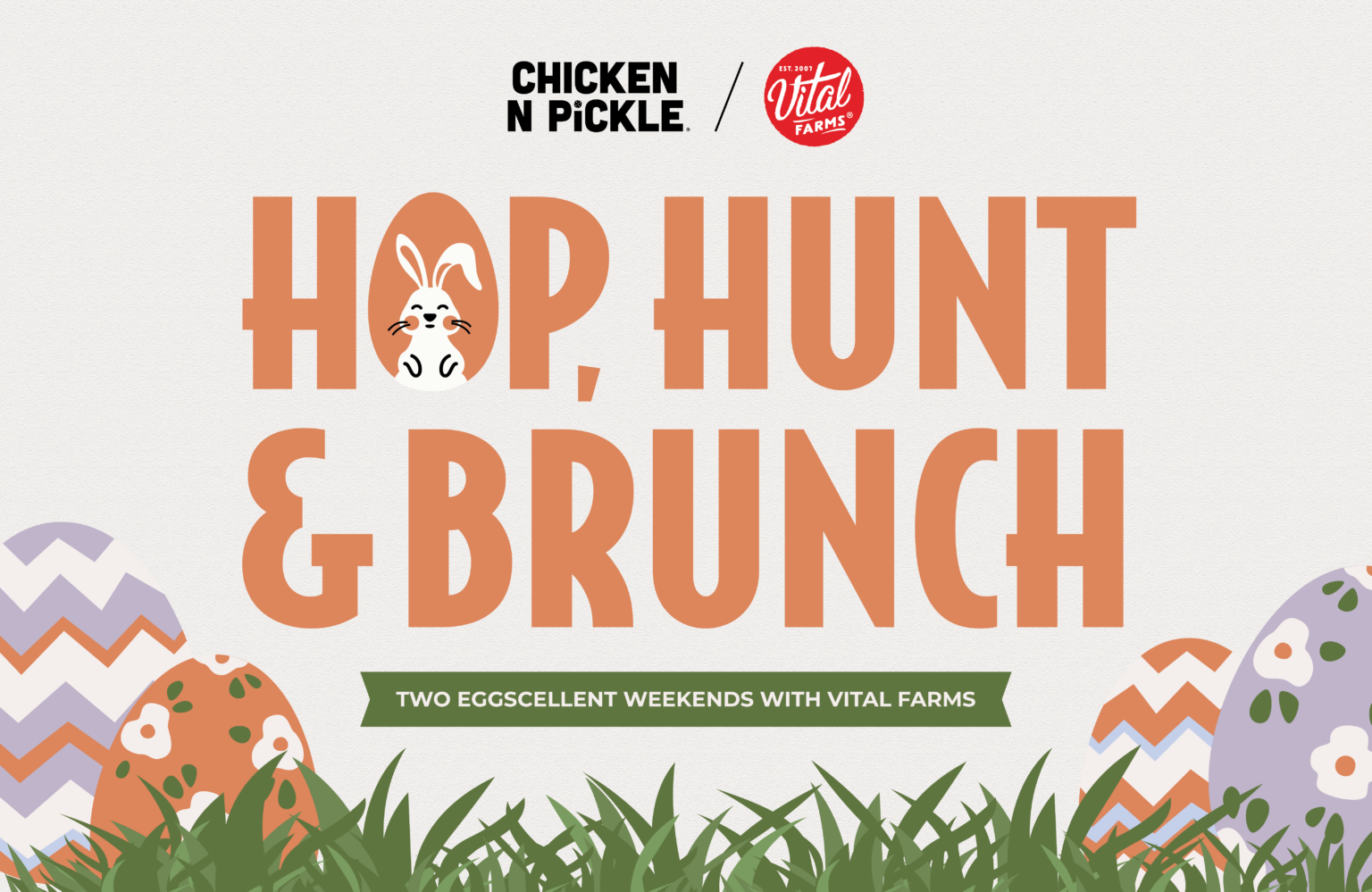 Hop, Hunt & Brunch at CNP St. Charles - Chicken N Pickle