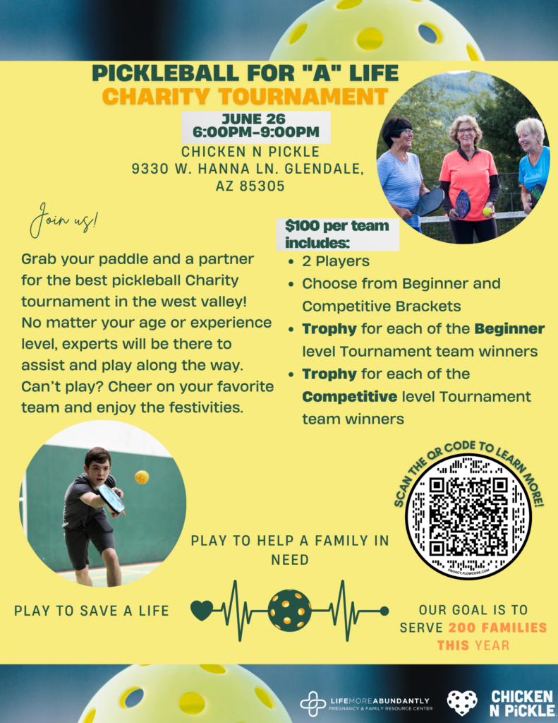 Pickleball For 'A' Life Charity Tournament - Chicken N Pickle
