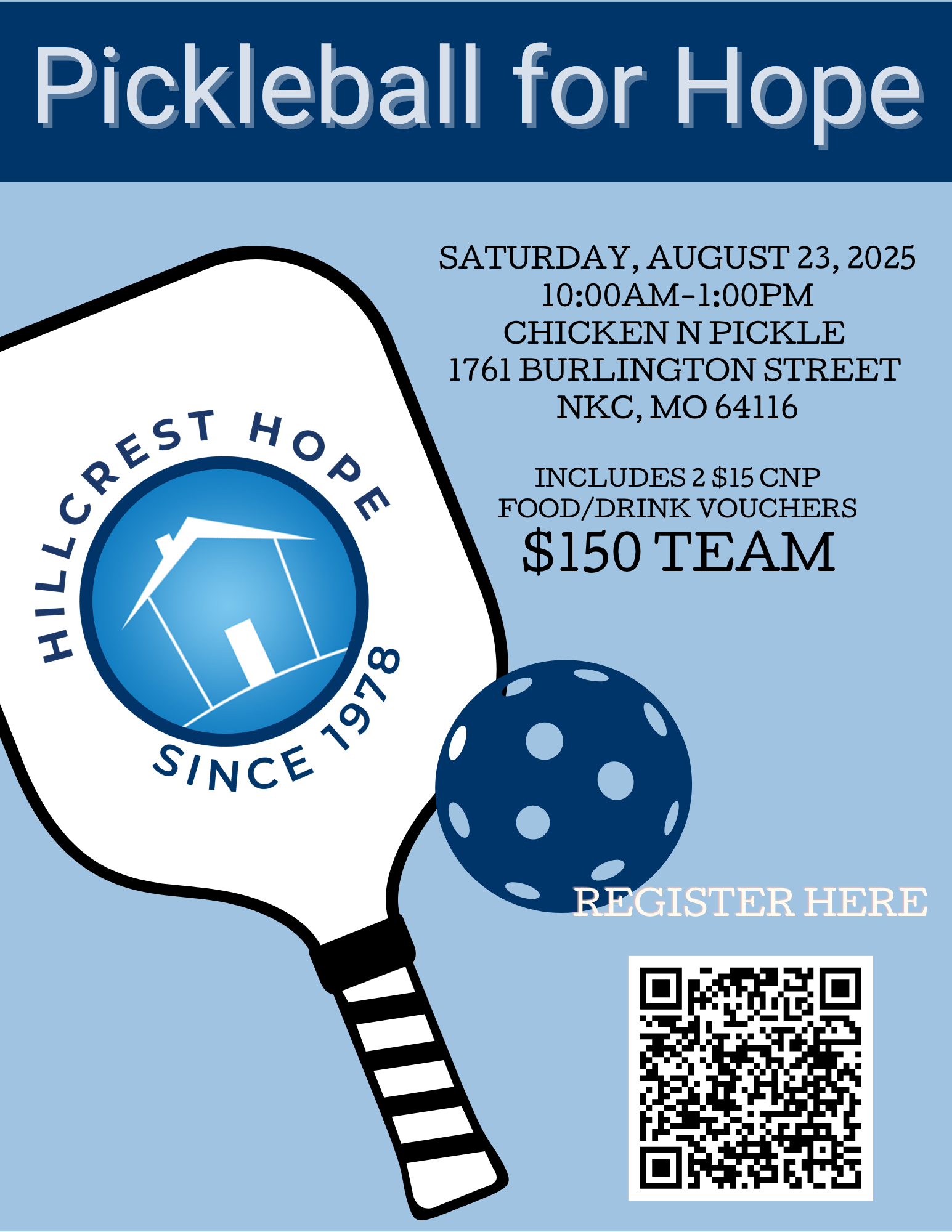 2025 Pickleball for Hope - Chicken N Pickle