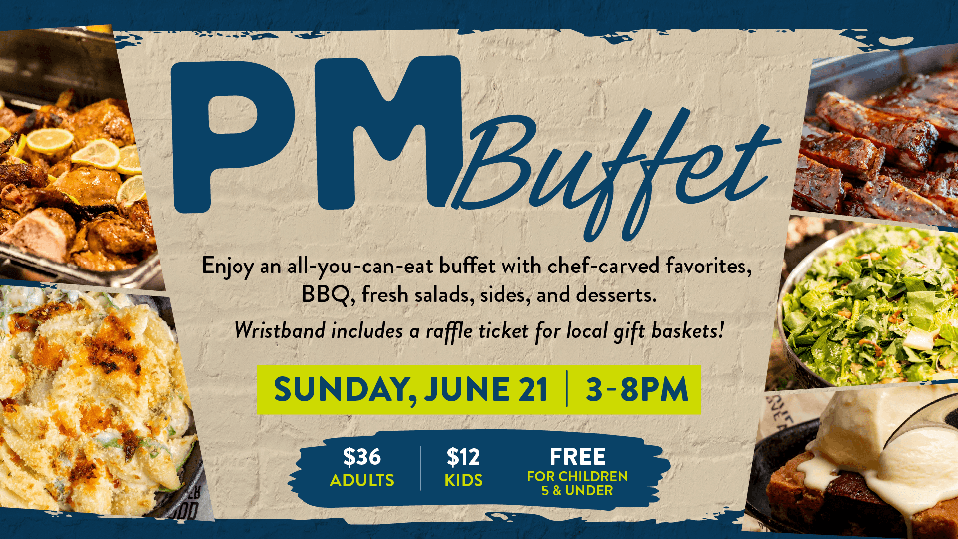 Father’s Day PM Buffet & Raffles - Chicken N Pickle